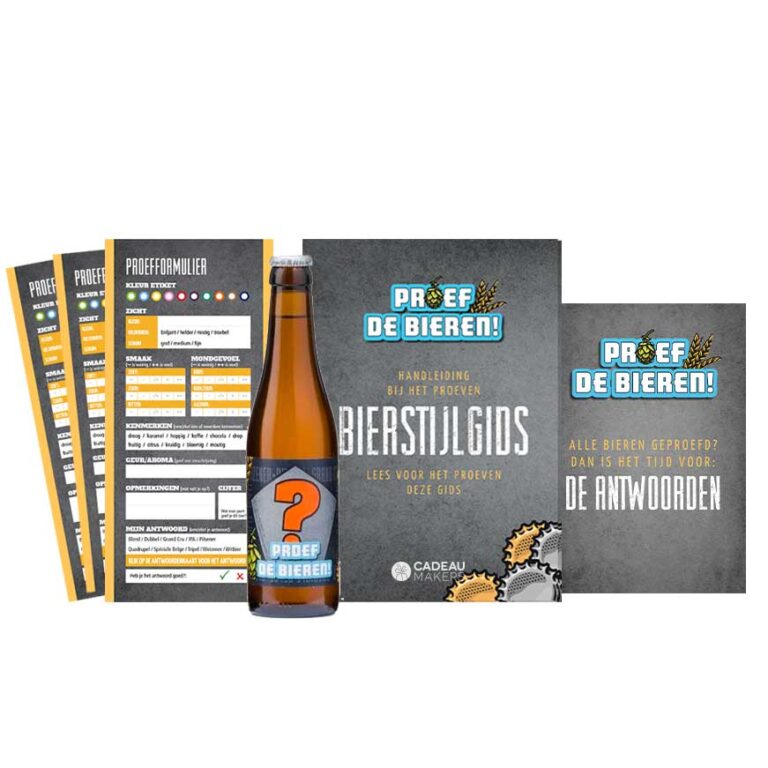 Blind bier proeven | Geef een bierproeverij een nieuwe dimensie!