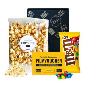 Pathé Thuis cadeaupakket met popcorn | Voor door de brievenbus!